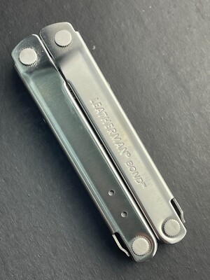 Leatherman Bond Multi-tool Multi Tool Silver Knife File Screwdriver | eBay