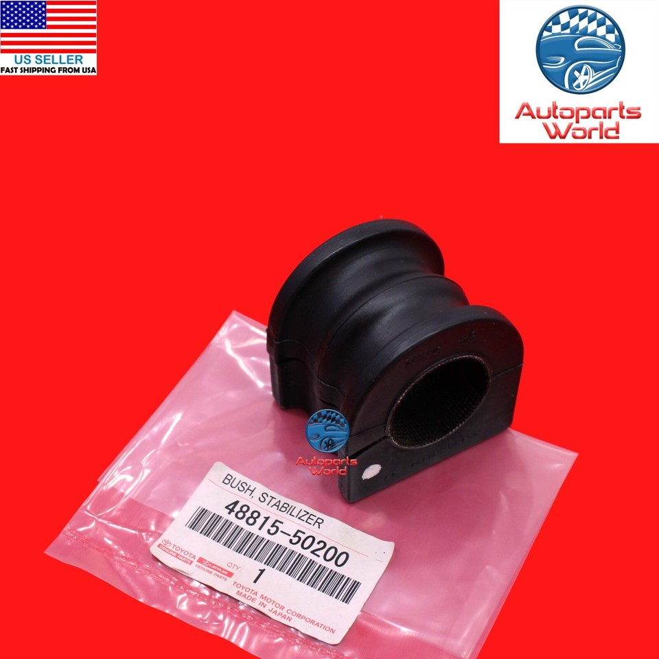 GENUINE OEM LEXUS 07-17 LS460 FRONT STABILIZER BAR BUSHING SET 2X 48815 ...