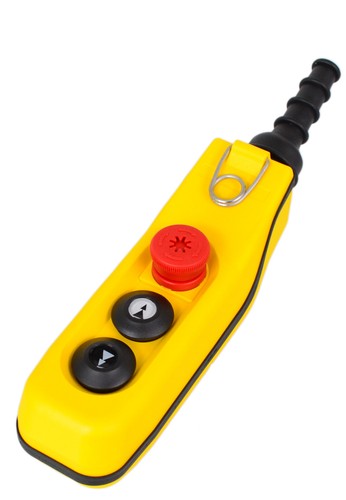 Hanging Button, Crane Control, Control Bottle, 3 Buttons: Emergency Off ...