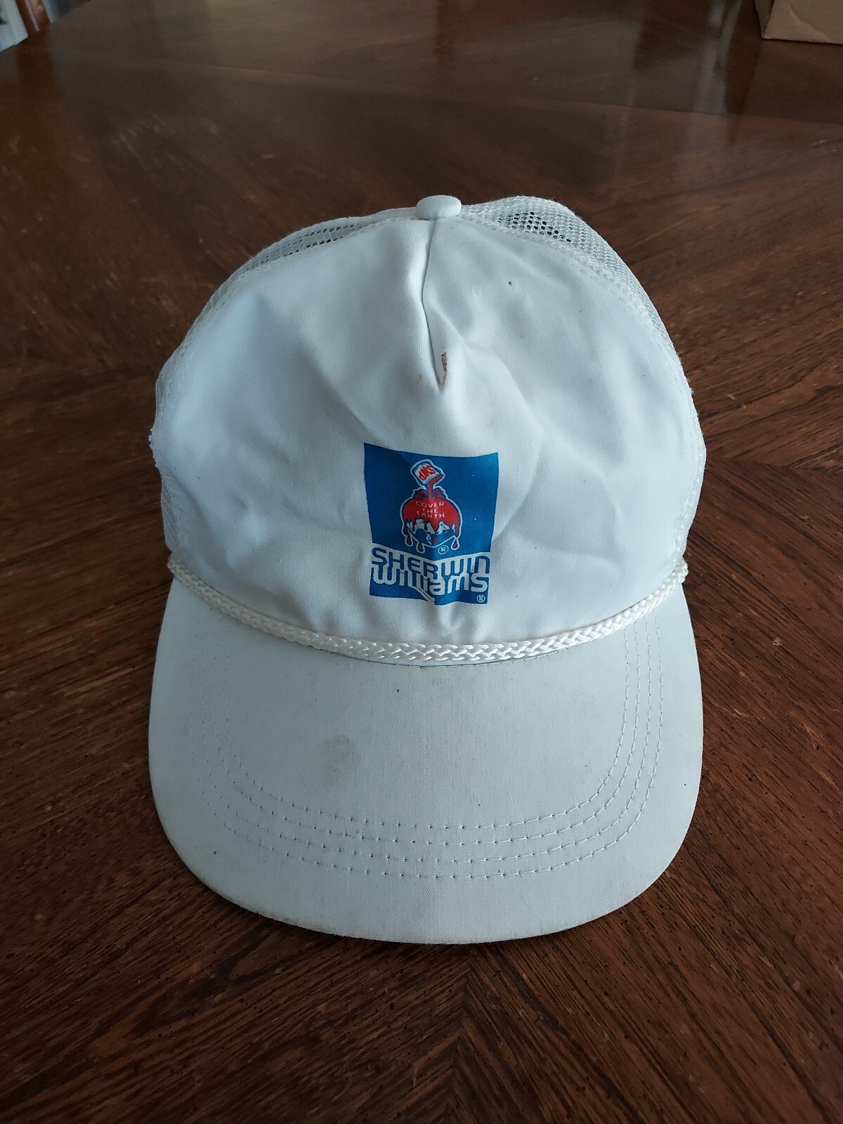 1980s Sherwin Williams Hat Cap Cover the Earth Paint … - Gem