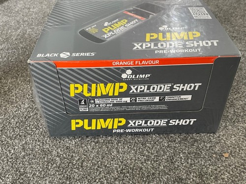 Olimp Nutrition Pump Xplode Shot Aid Strength & Endurance - Orange ...