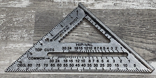 2021 SWANSON SPEED SQUARE USA - Aluminum 7" - Measuring / Framing Tool ...