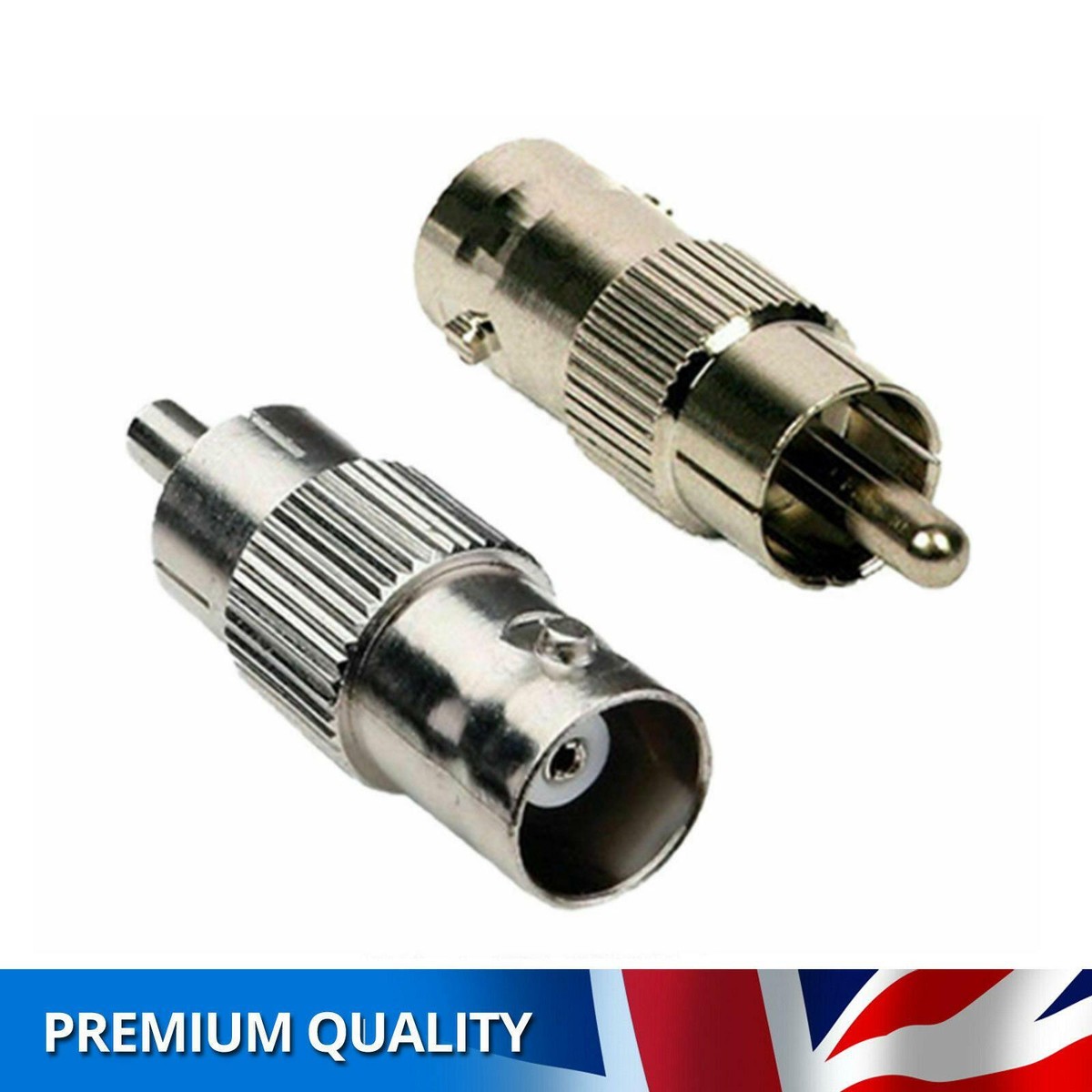 Cooper Electrical Wire & Cable Connectors BNC Female To RCA Male Plug ...