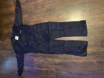 Protective Clothing- Arc Flash Coveralls, Navy Blue 8 Cal 2XL | eBay