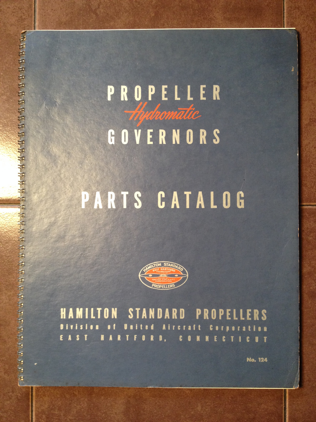 1945 Hamilton Standard Hydromatic Propeller Governors Parts Manual | eBay