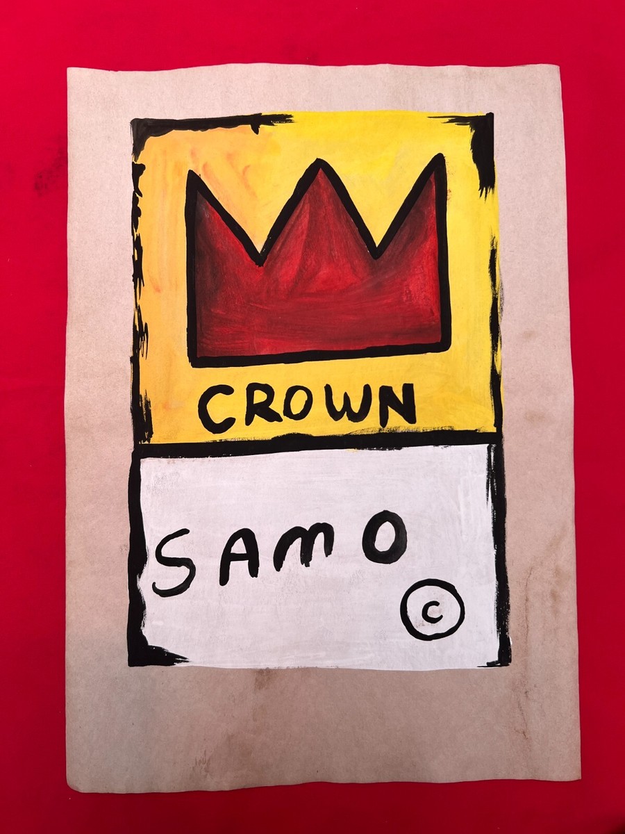Basquiat Paintings Crown