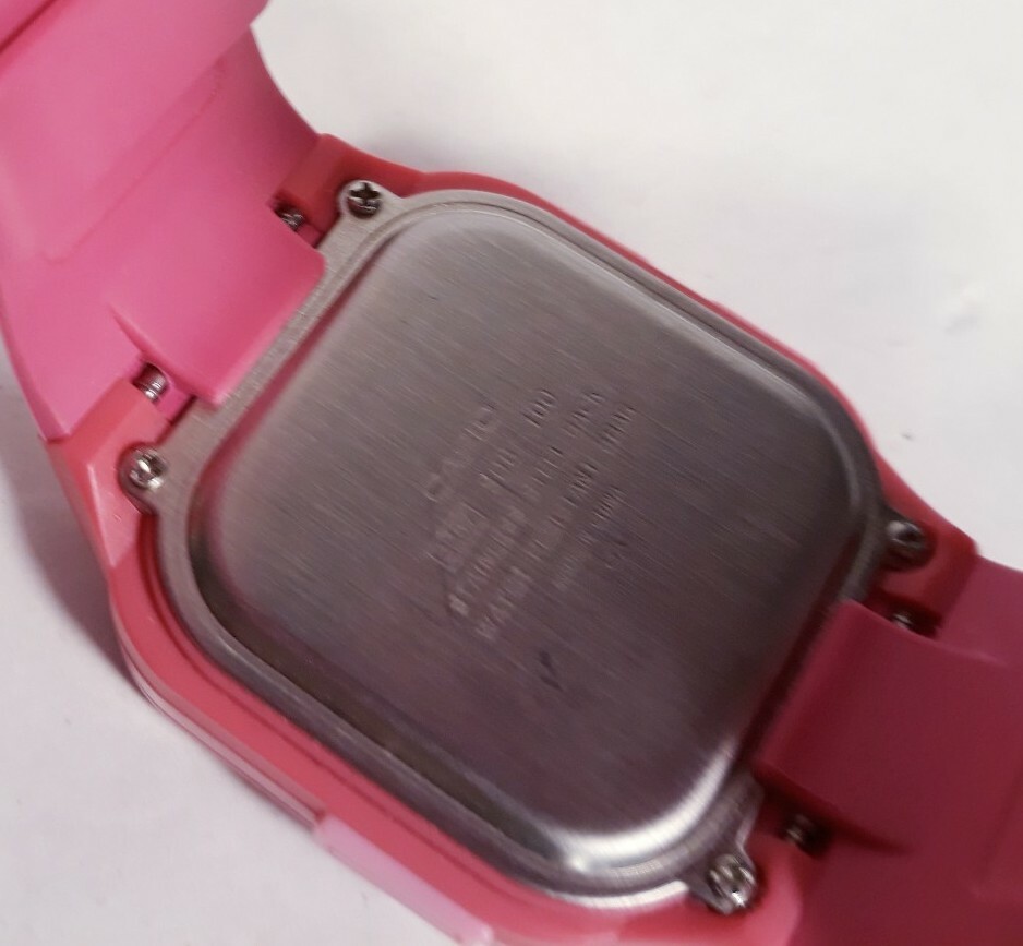 Women Casio Watch Sports Runner 3257 Sdb100 Pink Band White Accent 60 ...