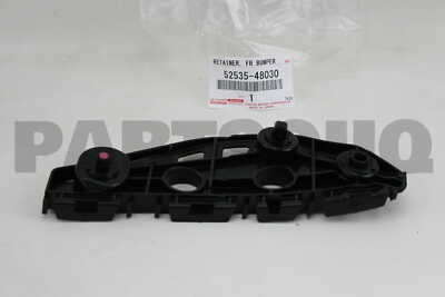 5253548030 Genuine Toyota RETAINER, FRONT BUMPER SIDE, RH 52535-48030 ...
