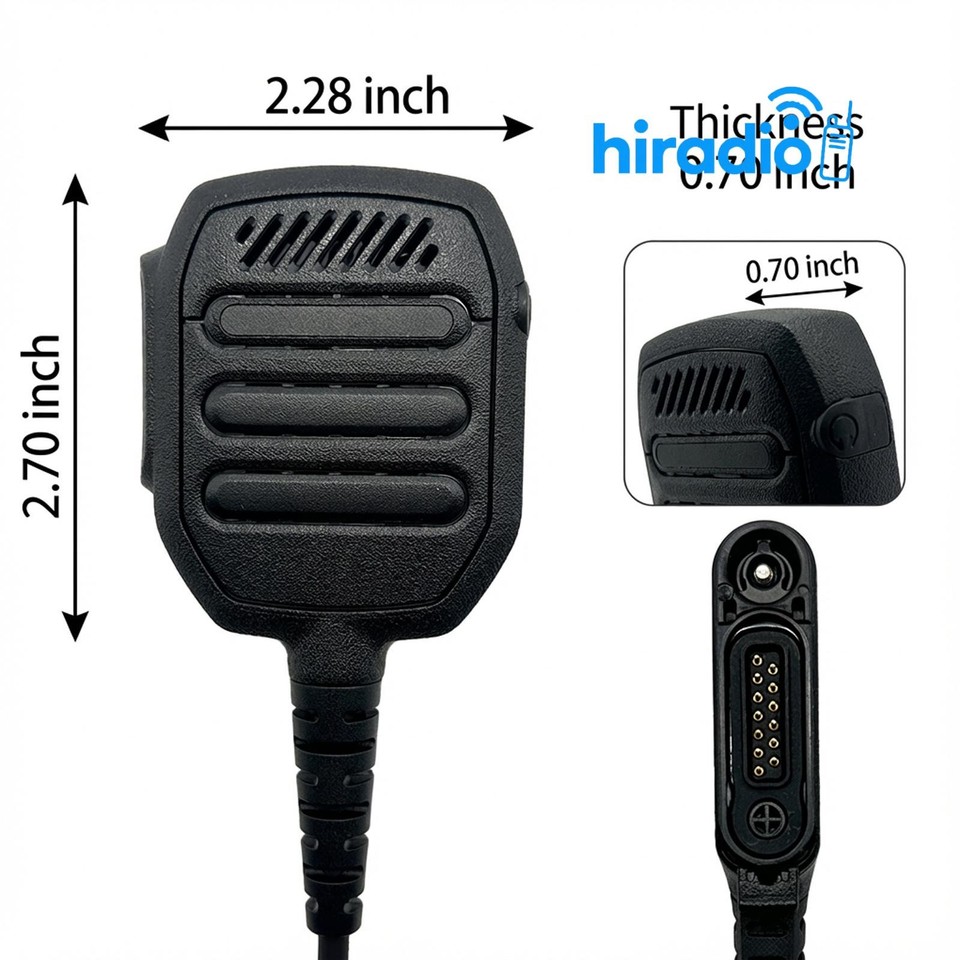 PMMN4140A RM760 Remote Speaker Microphone | For ION, R7, APX N50, APX ...