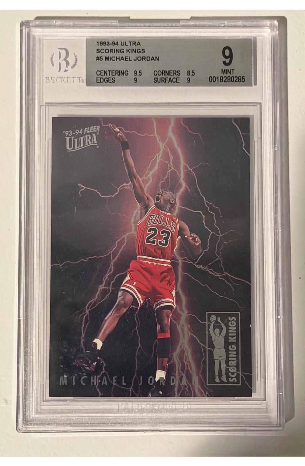 Michael Jordan Scoring Kings 1993-94 Fleer Ultra BGS 9 🏀 | eBay