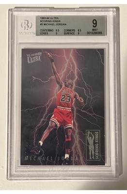 Michael Jordan Scoring Kings 1993-94 Fleer Ultra BGS 9 🏀 | eBay