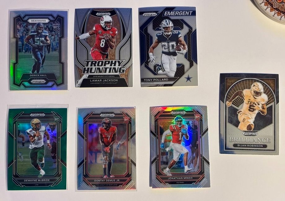 2020-2025 Panini - Prizm Parallel FOOTBALL Cards - You choose ...