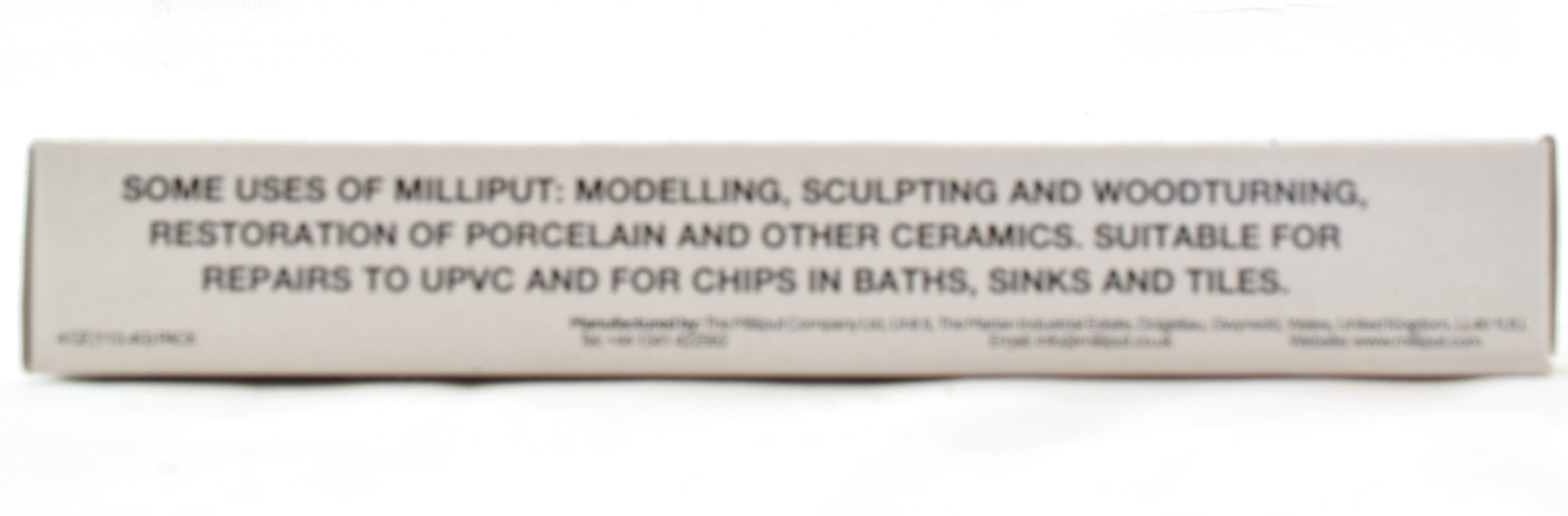 Milliput Superfine White 4oz/113g 2 Part Modeling Sculpting Epoxy Putty ...