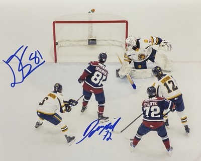 Dawson SHARKEY & Dominic PILOTE Signed 8x10 Photo! Newfoundland ...