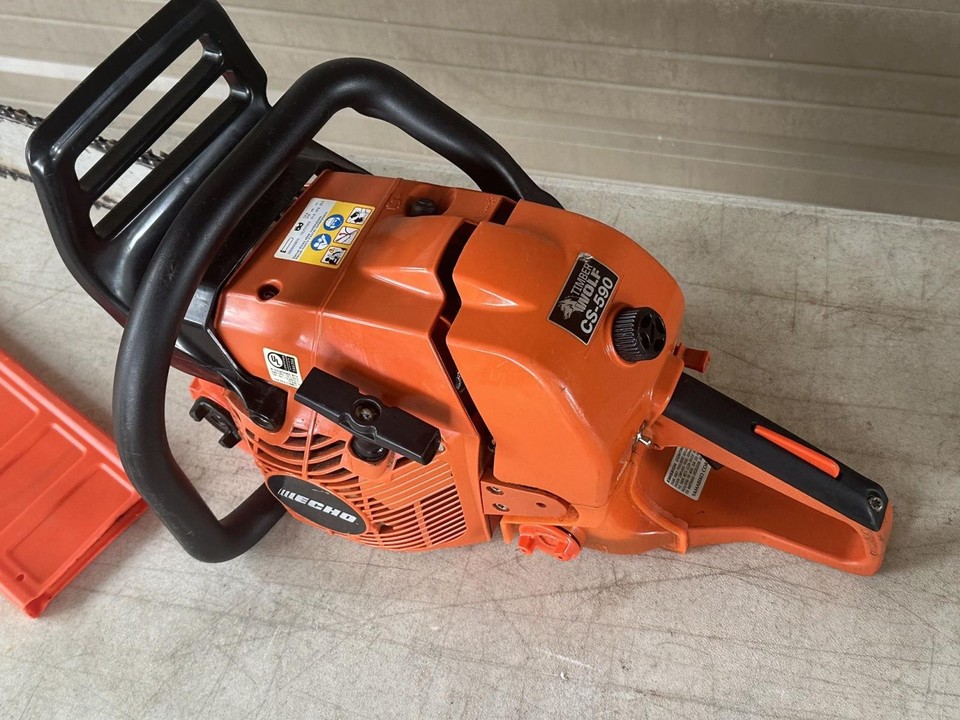 Echo Timberwolf CS 590 CS590 20" Bar Gas Chainsaw - Starts Runs Idle Great | eBay