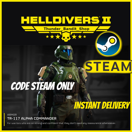 HELLDIVERS 2 TR-117 Alpha Commander Outfit / PC Steam - INSTANT ...