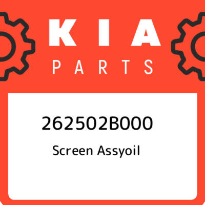 262502B000 Kia Screen assyoil 262502B000, New Genuine OEM Part | eBay