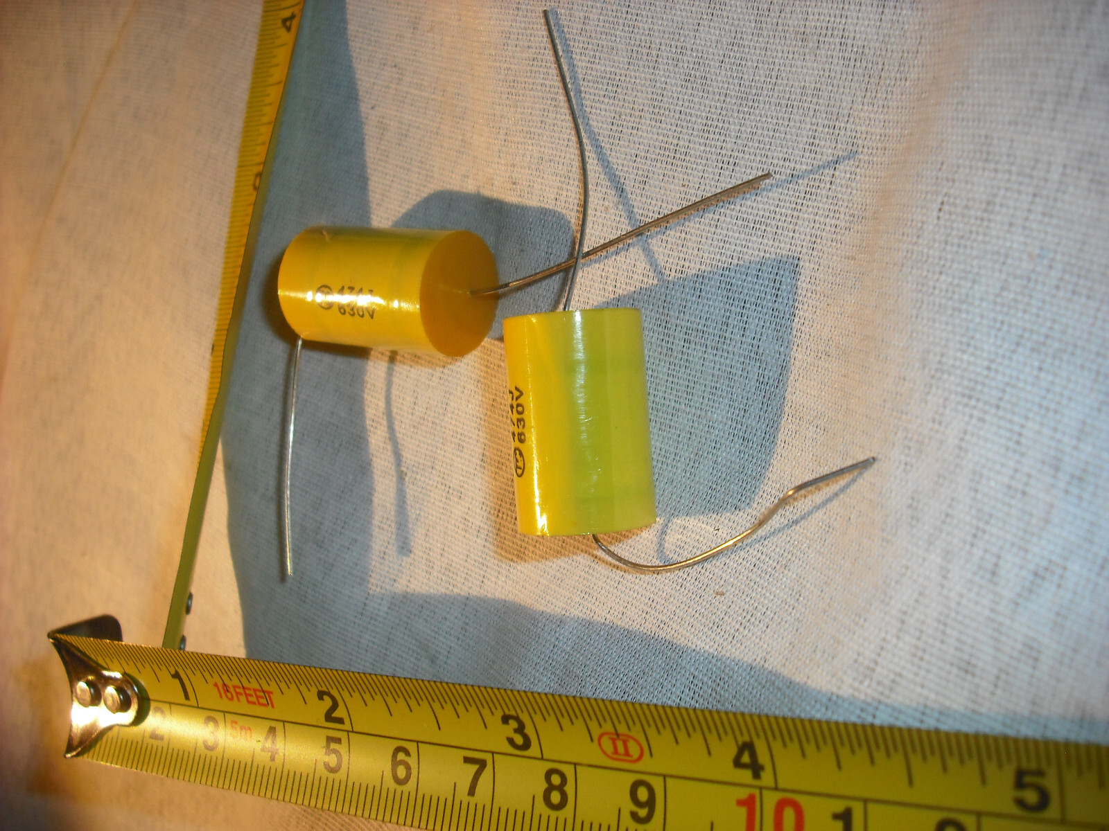 474j 474 470nf 0.47uF 0.47mfd 5% 630v metallized axial polyester ...