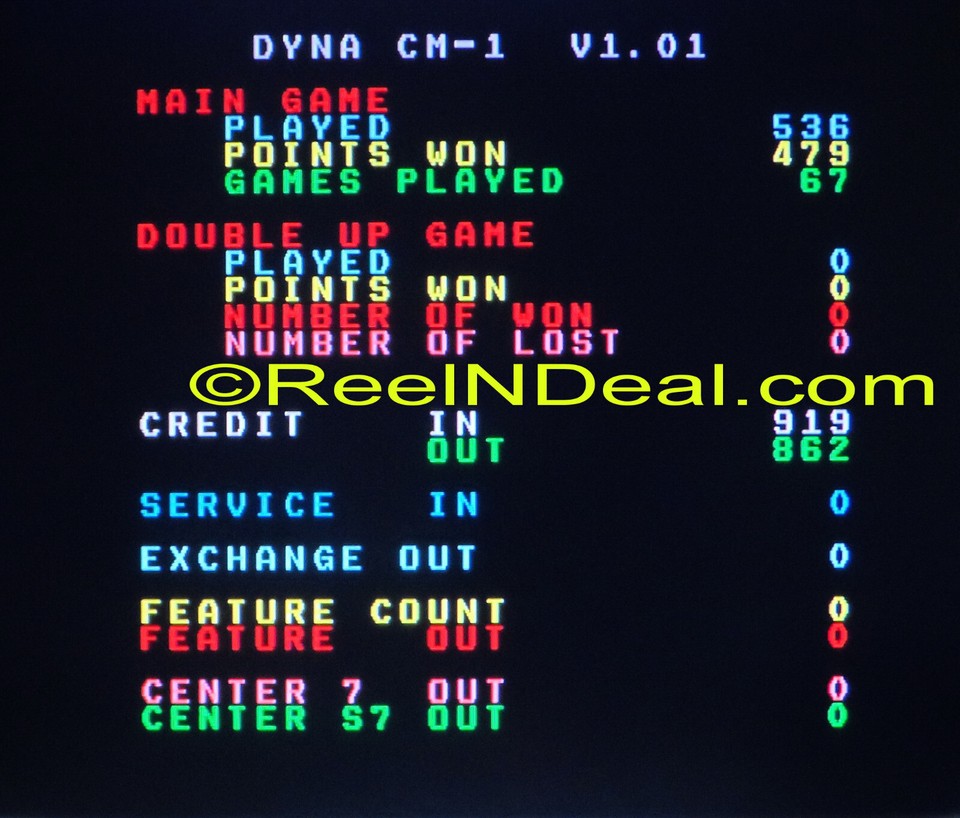 Dyna Cherry Master 8-Liner Slot Machine Rare Highly Profitable | eBay