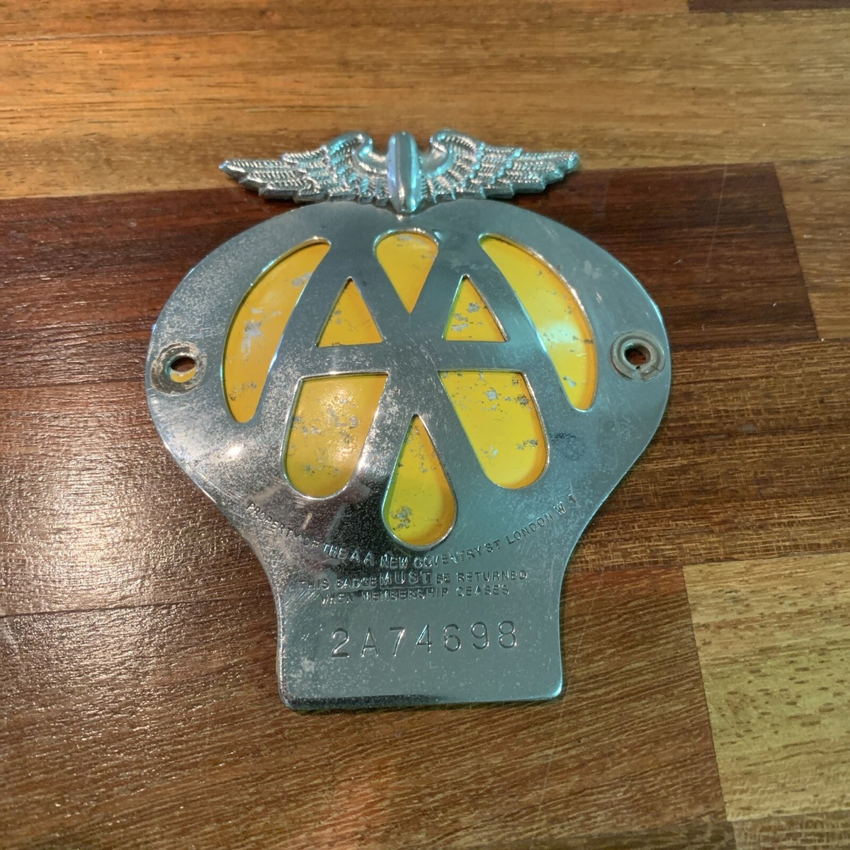 Aa Cars Logo AA Car Badge | XXXX Antique Complex