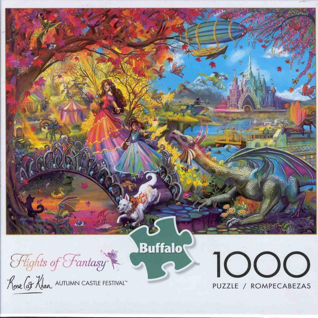 Rose Catherine Khan Flights of Fantasy Jigsaw Puzzle Autumn Castle ...