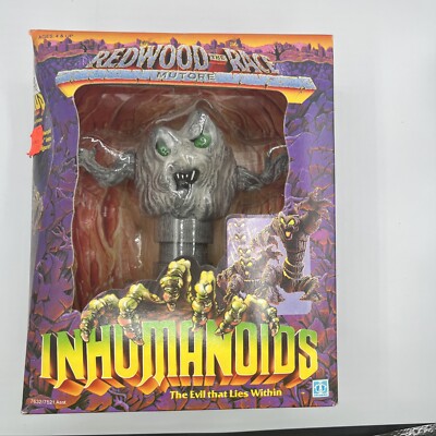 Inhumanoids Hasbro 1986 Redwood The Race Mutore Gray Tree Figure Sealed ...