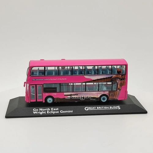 Diecast 1/76 Scale ATLAS World Bus Collection Double-decker Tour Alloy ...