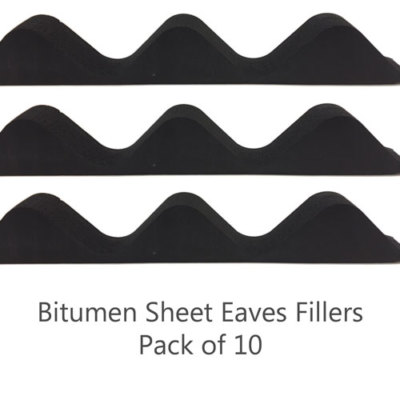 EAVES FILLER FOR CORRUGATED BITUMEN ROOFING SHEETS ALSO ONDULINE ...