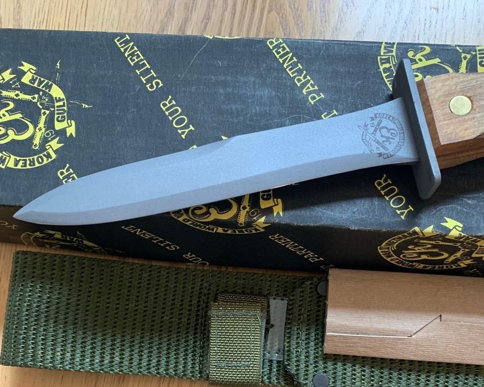 EK BLACK JACK WOOD COMMANDO KNIFE NEVER USED IN BOX N9 | eBay