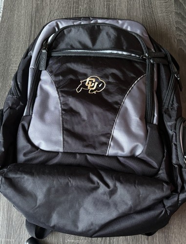 Colorado University Buffs Logo Brand Backpack - Black | eBay