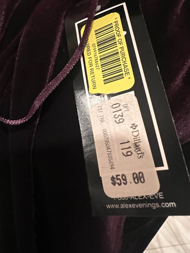 Alex evening Womens Plum Velvet midi Skirt Size 2X plus New | eBay UK