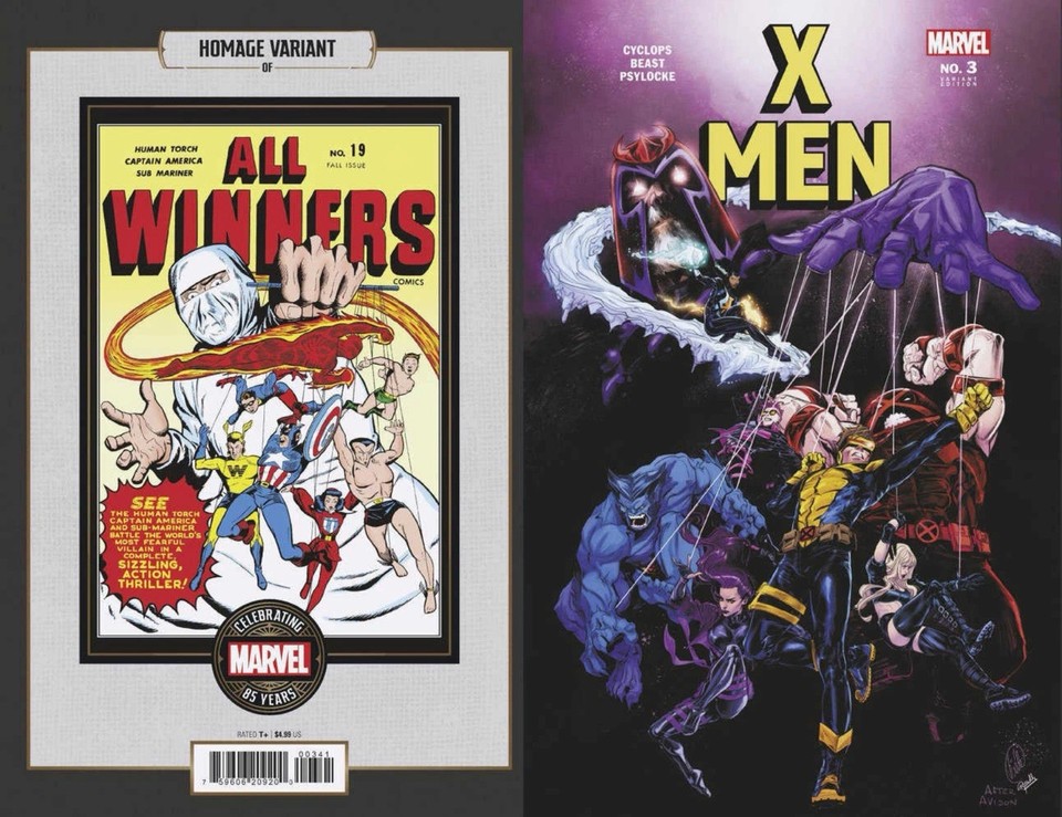 X-Men #3 Joelle Jones Marvel 85th Anniversary Homage Variant Cover ...