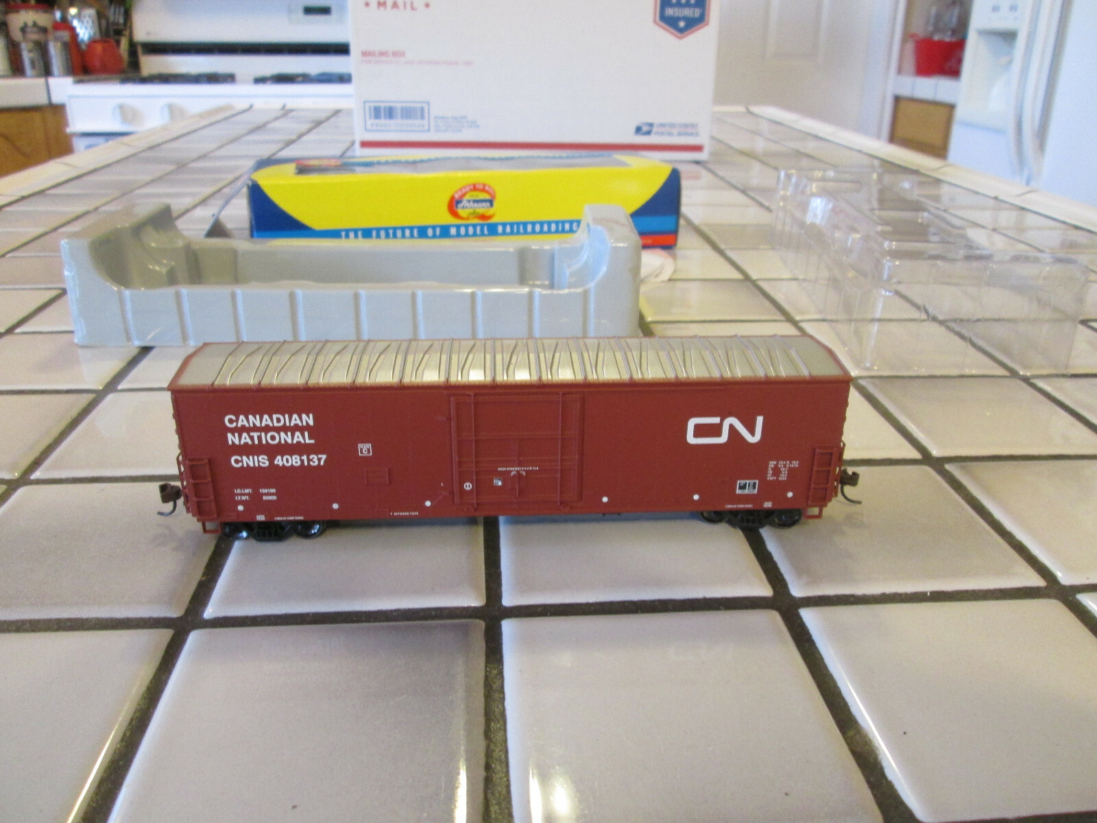athearn ready to roll CANADIAN NATIONAL 50 foot box car HO scale | eBay