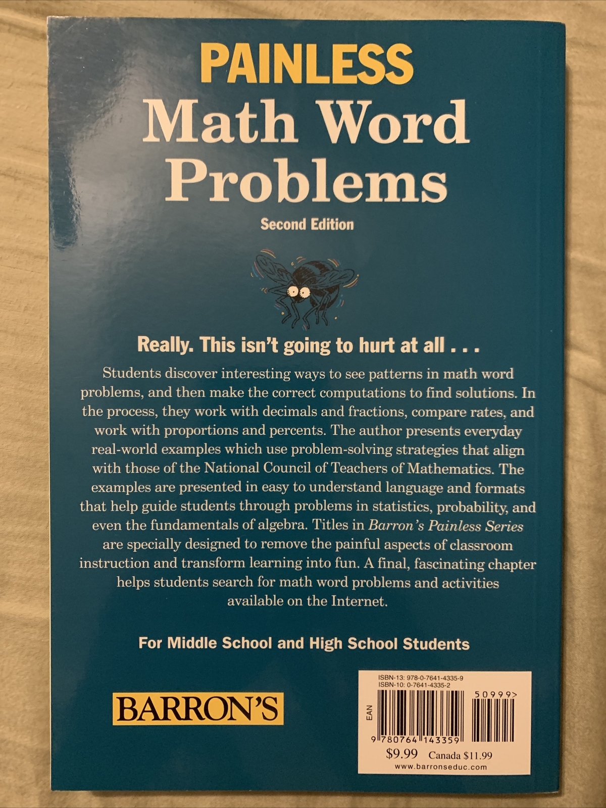 Barron's Painless Ser.: Painless Math Word Problems by Marcie Abramson ...