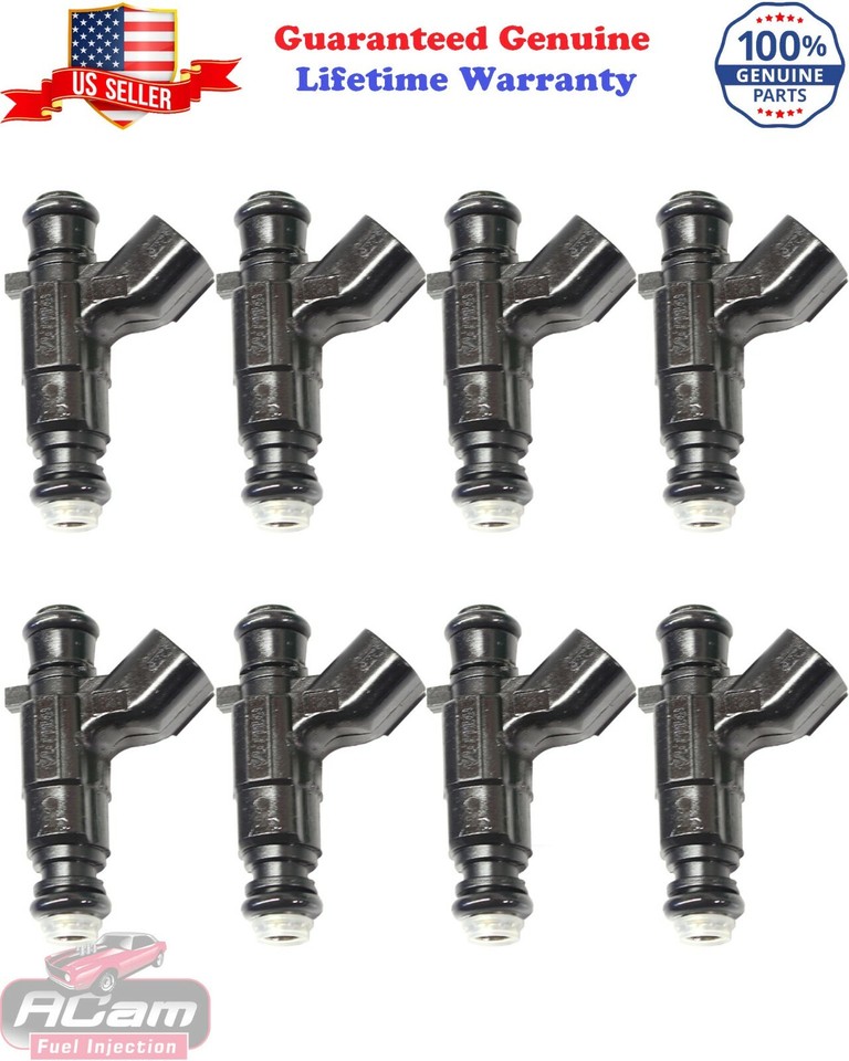 8Pcs Rebuilt Bosch 4 Hole Upgrade Lincoln 03 - 06 LS 3.9L Matched Fuel ...