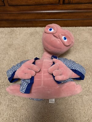 Vintage 1990 ET Stuffed Animal Figure Universal Studios FL Movie | eBay