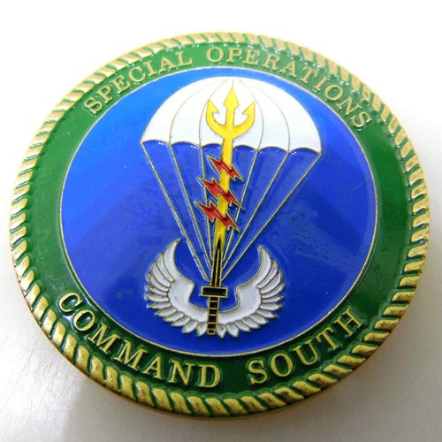 SPECIAL OPERATIONS COMMAND SOUTH CHALLENGE COIN | eBay