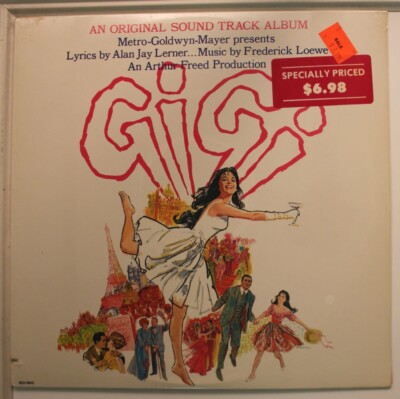 Jay Lerner, Fredrick Loewe Lp Gigi Soundtrack On Mca - Sealed / Sealed ...