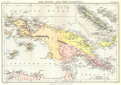 Irian Jaya Map