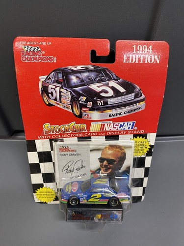 1995 Edition Racing Champions 1:64 Diecast Stock Car Nascar Ricky ...