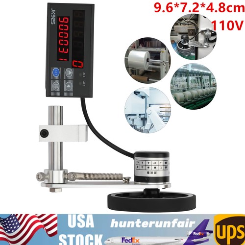 110v Electronic Digital Length Meter Counter Length Measuring Tool Suit ...