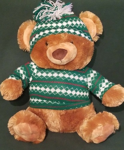 Dan Dee Collectors Choice LARGE Christmas Brown Bear Plush 19 inches ...