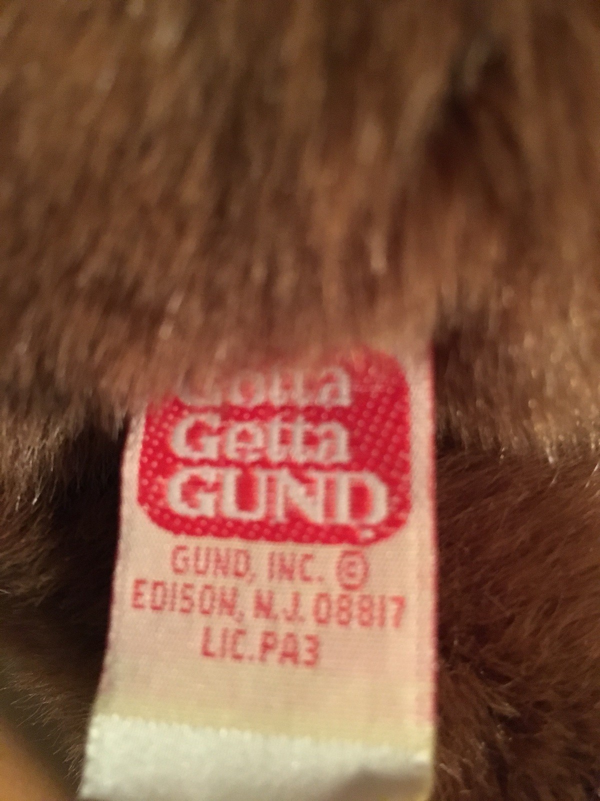 18" VINTAGE CHRISTMAS REINDEER GOTTA GUND TEDDY BEAR STUFFED ANIMAL ...