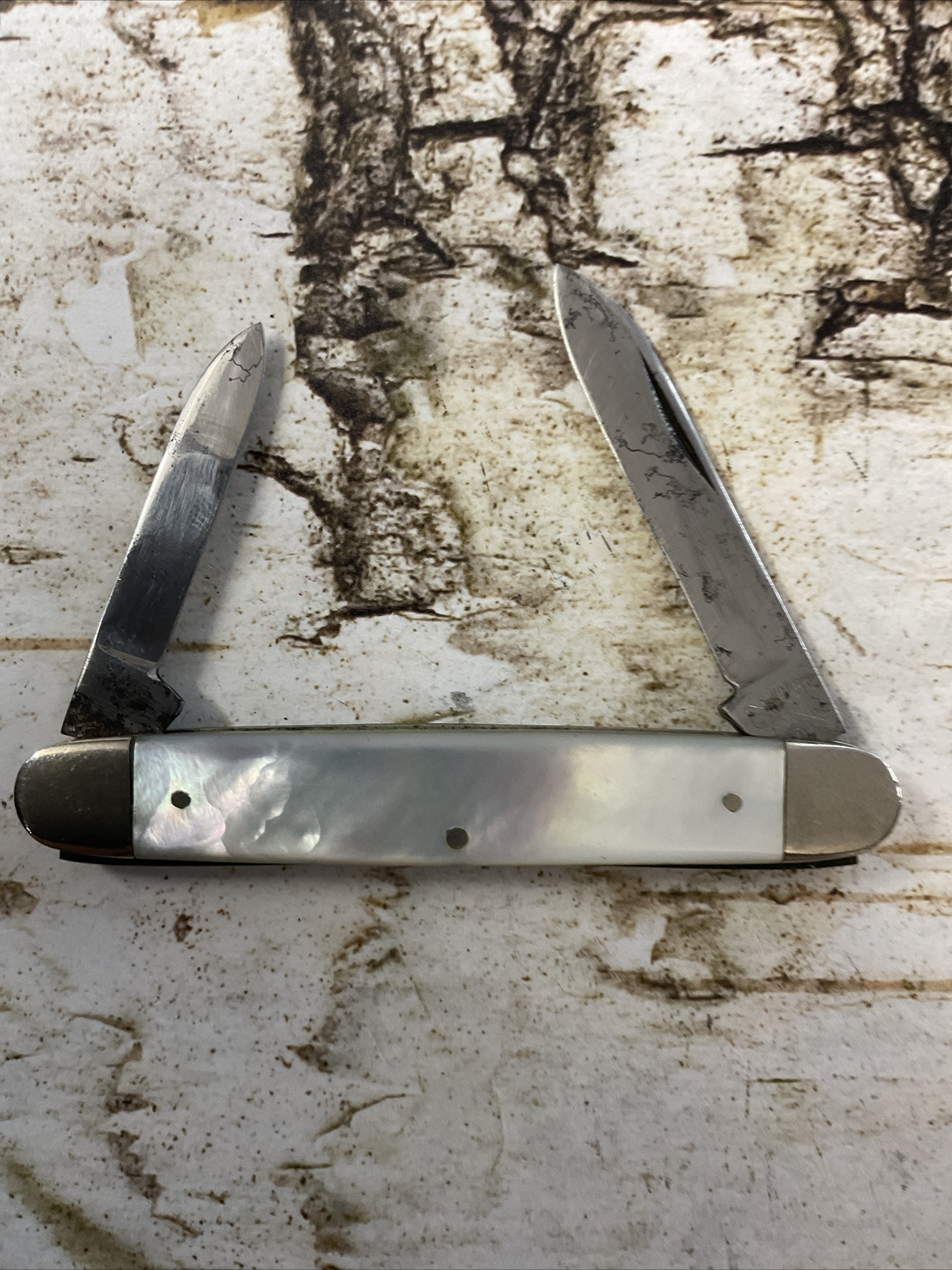 Camulus 4 Line Sword Brand Mother Of Pearl 2517 Pen Knife | eBay