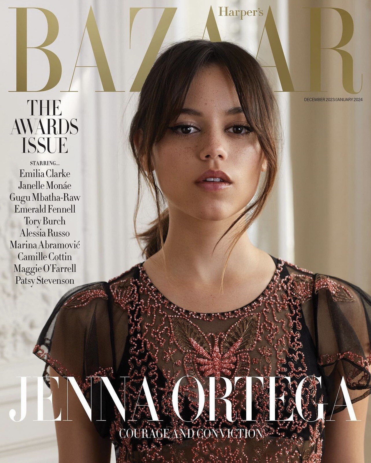 Harpers Bazaar Magazine JENNA ORTEGA | Grelly UK