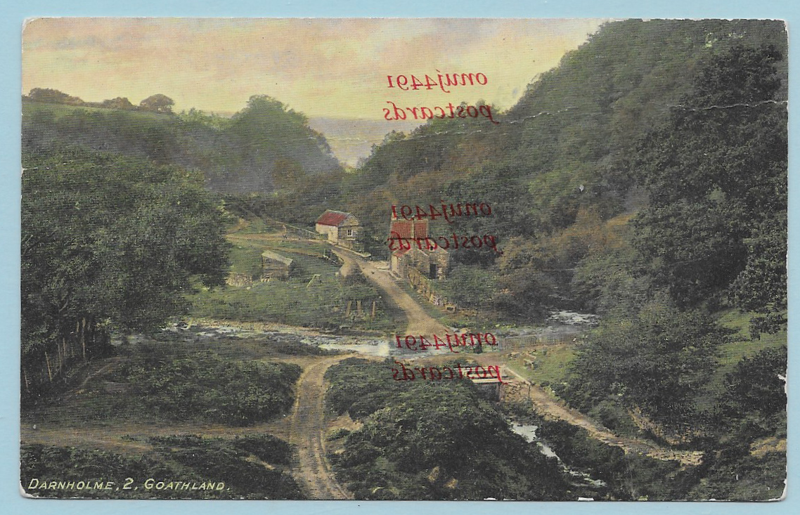 Darnholme,2, Goathland, nr. Whitby Yorkshire. Unposted card dated pre ...