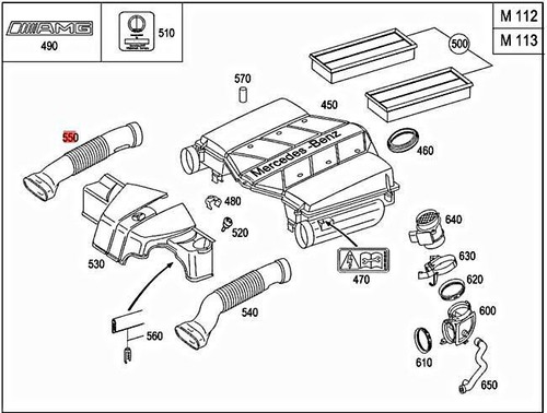 Genuine MERCEDES A209 C209 S203 W203 C-CLASS W203 Manifold 2095280207 ...