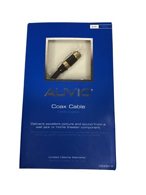 AUVIO Coax Cable 3ft Gold Plated | eBay