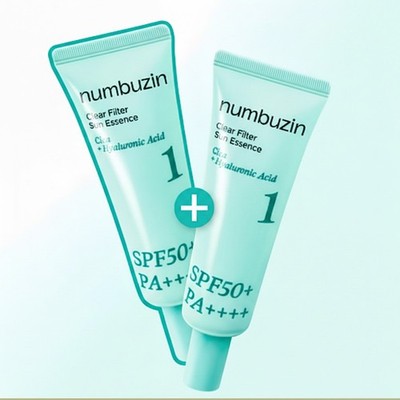 NUMBUZIN No.1 Pure-full Calming Water Sunscreen 50ml+50ml DUO Set SPF50 ...