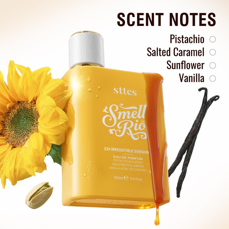 Sttes Perfume 602# (Irresistible Sunshine) - Eau de 3.4 Fl Oz (Pack of ...